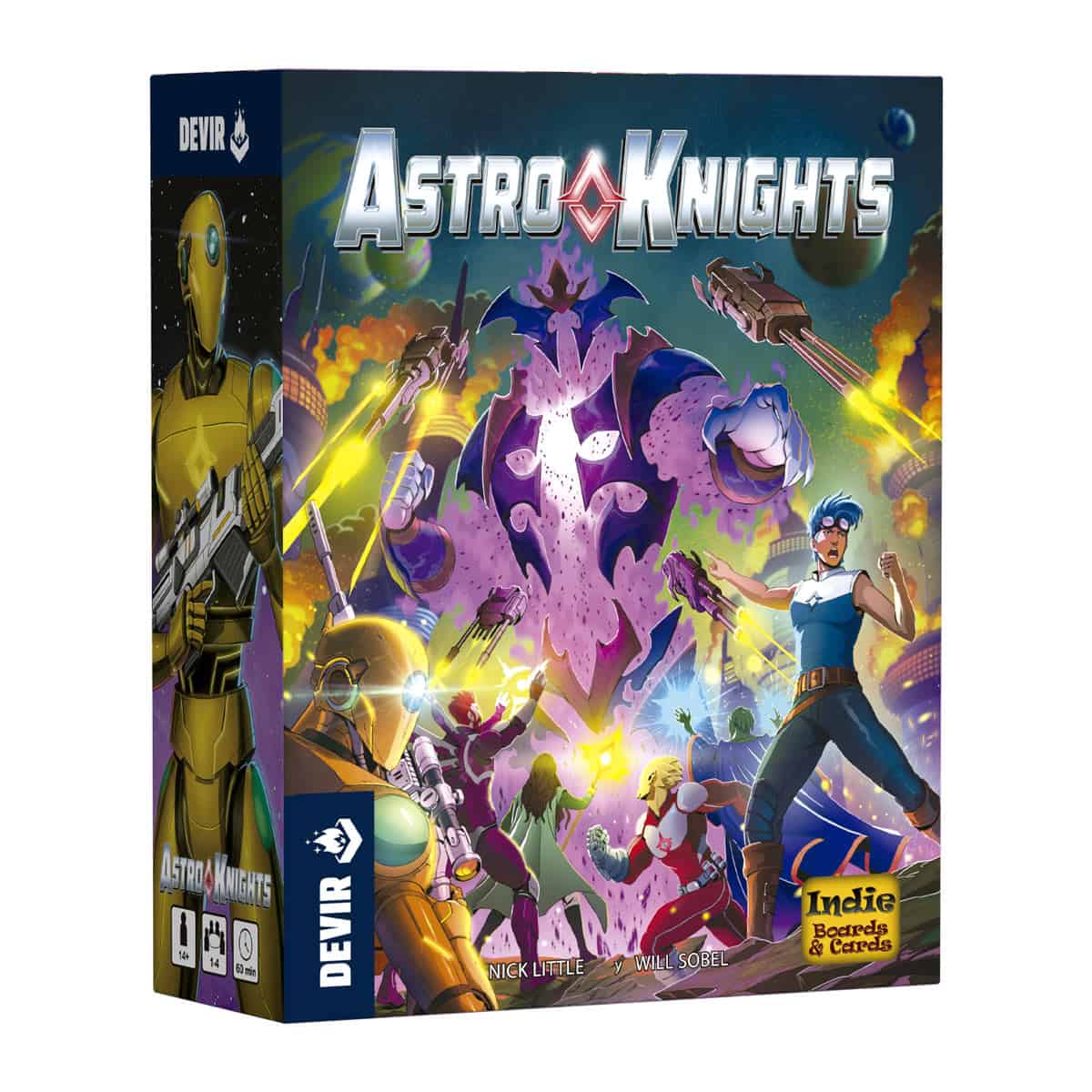 Astro Knights | Construcción de mazos cooperativo | Panda Games